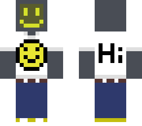 Happy Bot | Minecraft Skin