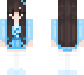 Light Blue girl | Minecraft Skin