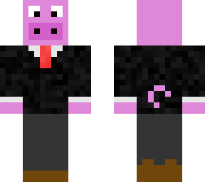 pig in a suit | Minecraft Skins