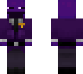 fnaf purple man | Minecraft Skins