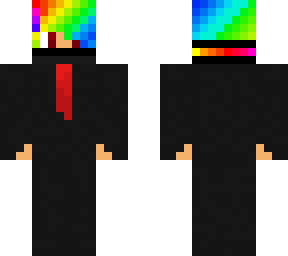 rainbow gamer | Minecraft Skins