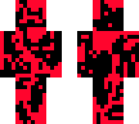 Red and black | Minecraft Skin