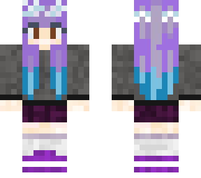 sporty dyed hair | Minecraft Skin
