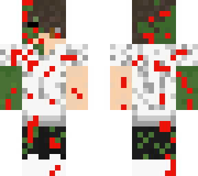 bloody zombie | Minecraft Skins