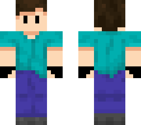 my version of steve with gloves | Minecraft Skin