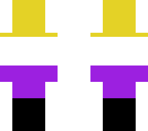 Non binary pride flag | Minecraft Skin