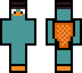 Perry the Platypus | Minecraft Skin