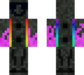 rainbow purple effects cool | Minecraft Skins