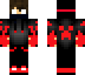 Shadowed Gamer rig | Minecraft Skin