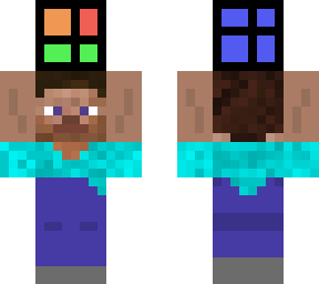 Steve Doesn't Know A J Perm! (Or a T perm maybe) | Minecraft Skin