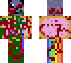 Zombie Nyan Cat | Minecraft Skin