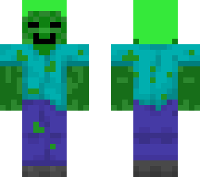 zombie steve | Minecraft Skin