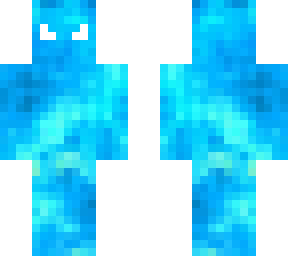 Atar, God Of Blue Fire | Minecraft Skin