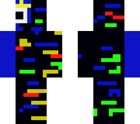 Blue pibby | Minecraft Skin