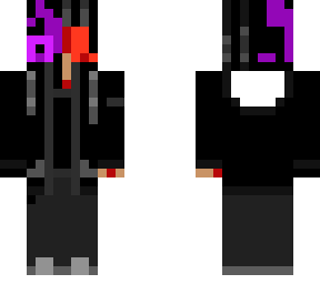 half enderman/human (mason) Lore skin nether corruption | Minecraft Skin