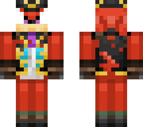 Knuckles the Dread Sonic Prime | Minecraft Skin