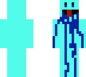 My brother made a drooling person | Minecraft Skin