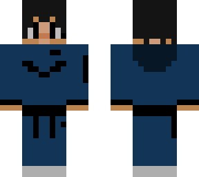 navy blue tech | Minecraft Skin