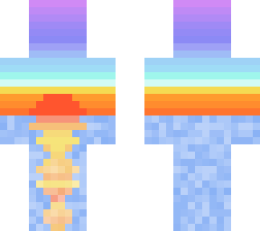 pastel sunset | Minecraft Skin