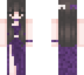 Purple Dress | Minecraft Skin