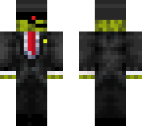 secert agent melon | Minecraft Skin