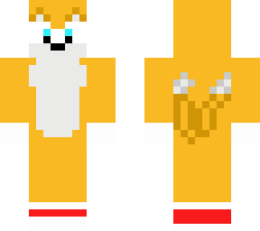 Tails (sonic) Updated | Minecraft Skin