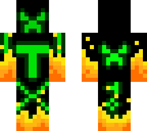 fire hands | Minecraft Skins