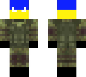 ukrainian soldier | Minecraft Skins