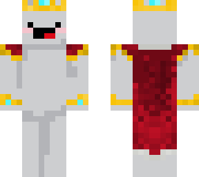 Withe King noob | Minecraft Skin