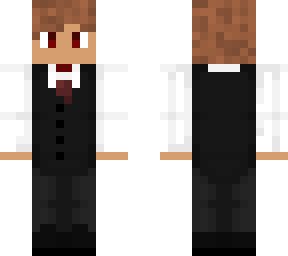 Boy In A Suit | Minecraft Skin