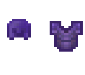 Enchanted Netherite Armor | Minecraft Skin