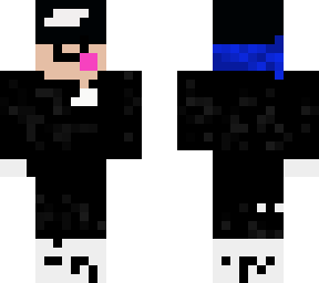 roblox hat roblox shirt roblox pants roblox blue hair | Minecraft Skins