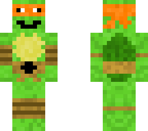 tmnt Mikey | Minecraft Skin