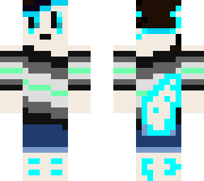 Zeno Axolittle Skin | Minecraft Skin