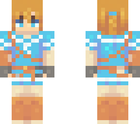 Blue Link Minecraft Skin
