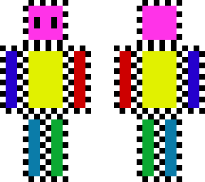 Color-Coded Skin Base | Minecraft Skin