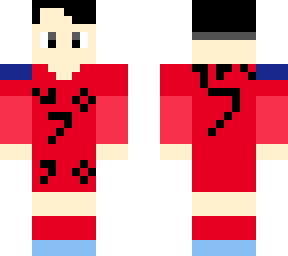 korea Heung Min-son | Minecraft Skin