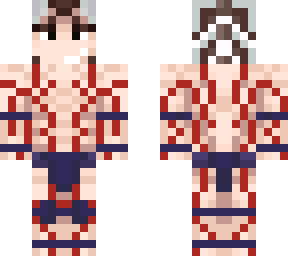 Raiden Tameemon(Record of Ragnarok) | Minecraft Skin