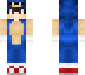 sonic onesie | Minecraft Skins