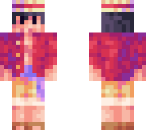 luffy no hat | Minecraft Skins