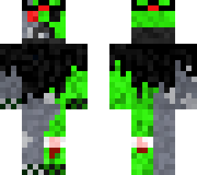 Cyborg Creeper Overlord | Minecraft Skin