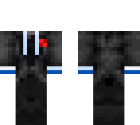 Defective Blue Suit Template. | Minecraft Skin