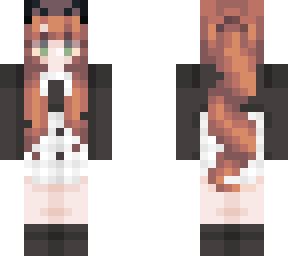 girl ponytail | Minecraft Skin