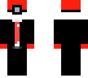 Pokeball head | Minecraft Skin