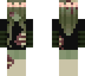 zombie girl skin | Minecraft Skin