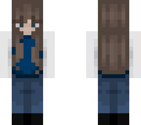 Blue Vest | Minecraft Skin