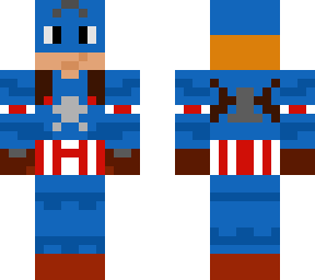 Captain America | Minecraft Skin