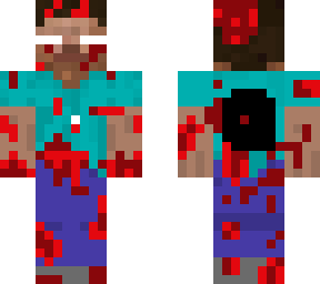 dead steve | Minecraft Skin