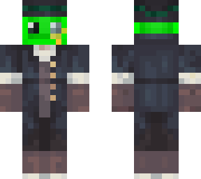 Detective slime | Minecraft Skin