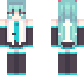 hatsune miku | Minecraft Skin